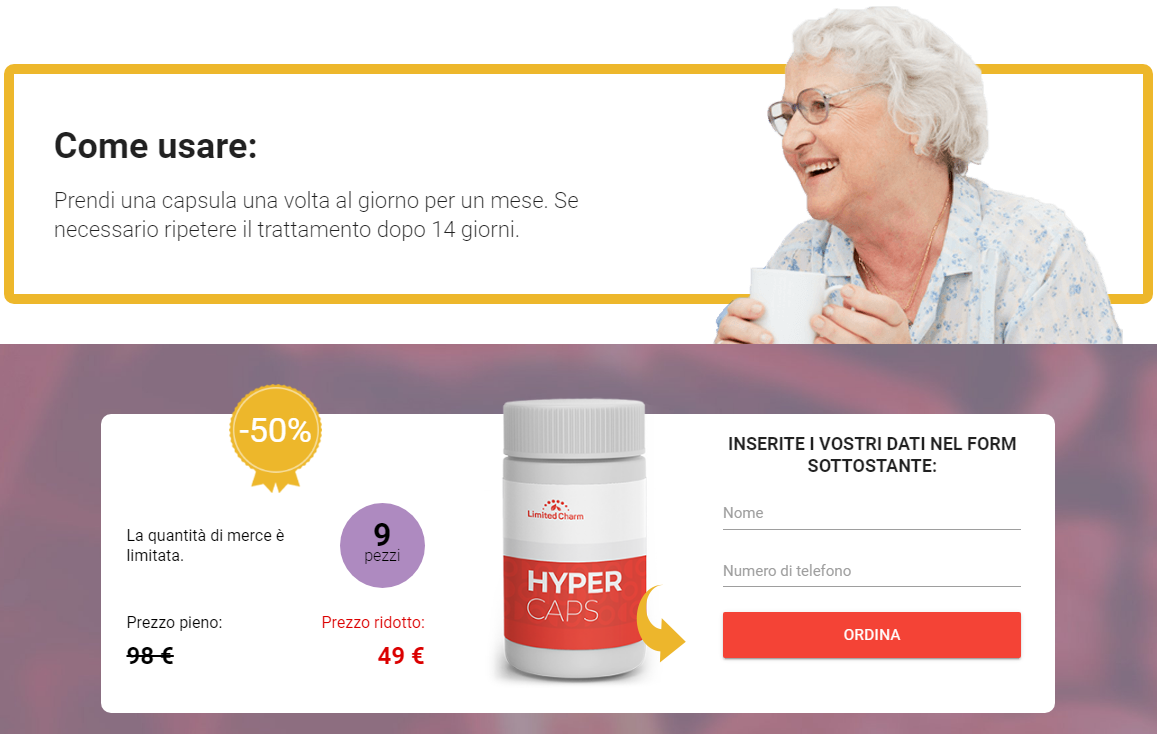 Hypercaps : Pillole, Recensioni, Prezzo, Ingredienti, Benefici ...