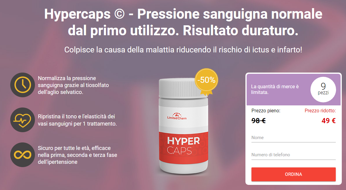 Hypercaps : Pillole, Recensioni, Prezzo, Ingredienti, Benefici ...