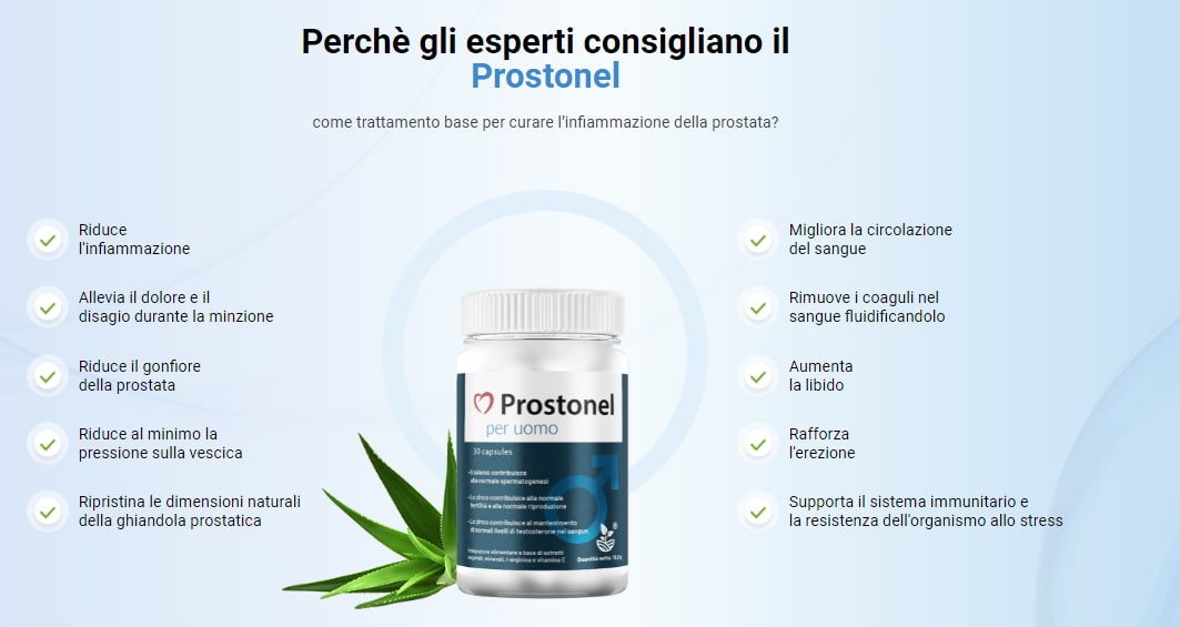 Prostonel : Capsula, Recensioni, Prezzo, lavori, Originale, Acquistare