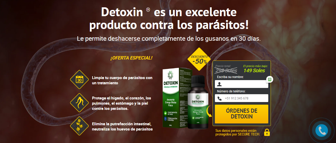 Detoxin : Cápsula, Reseñas, Funciona, Precio, Original, Comprar