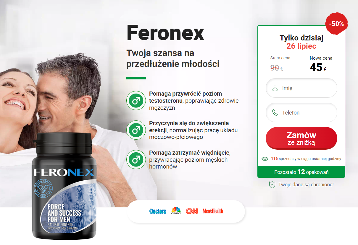 Feronex : Tabletki, Opinie, Cena, kapsułki, skarga, Gdzie kupić, Skład