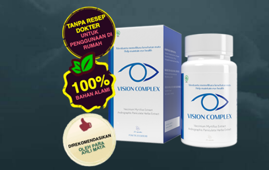 Vision Complex : Kapsul, Ulasan, Asli, Bahan, Harga, Farmasi, Manfaat
