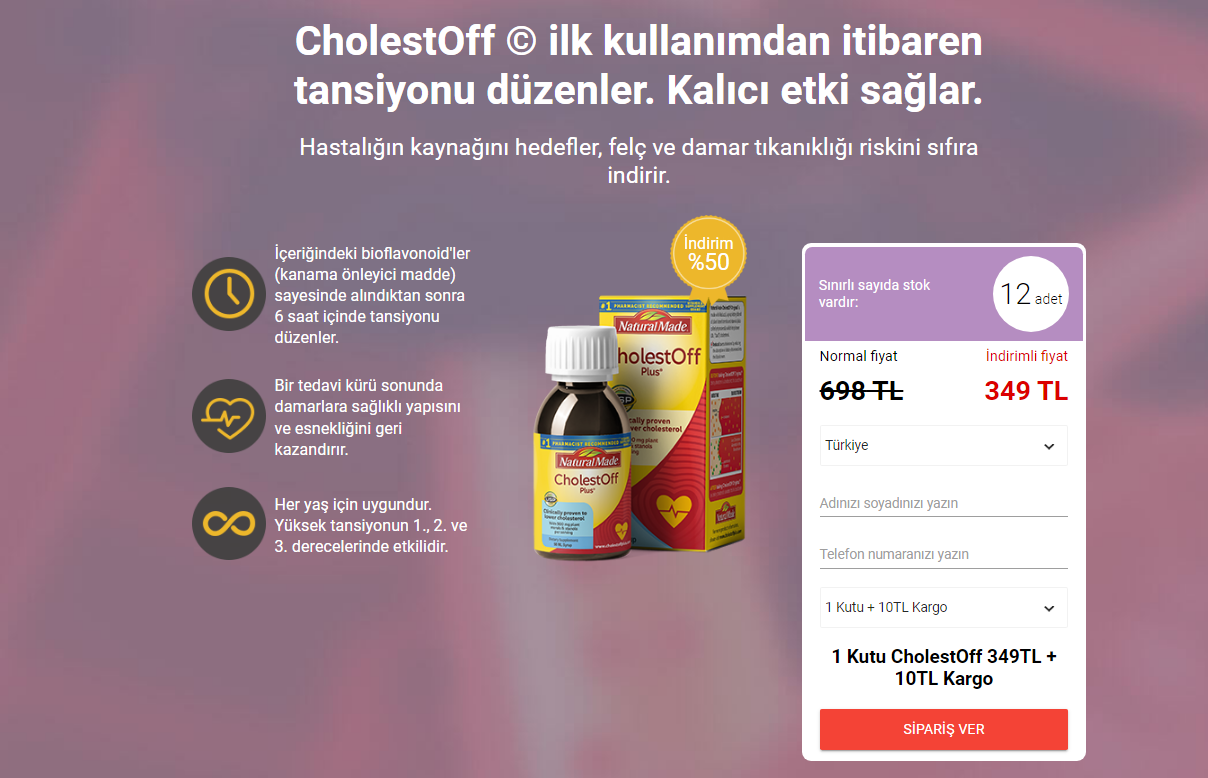 CholestOff : Ek, yorumlar, Fiyat, İçindekiler, İşler, orijinal, satın ...