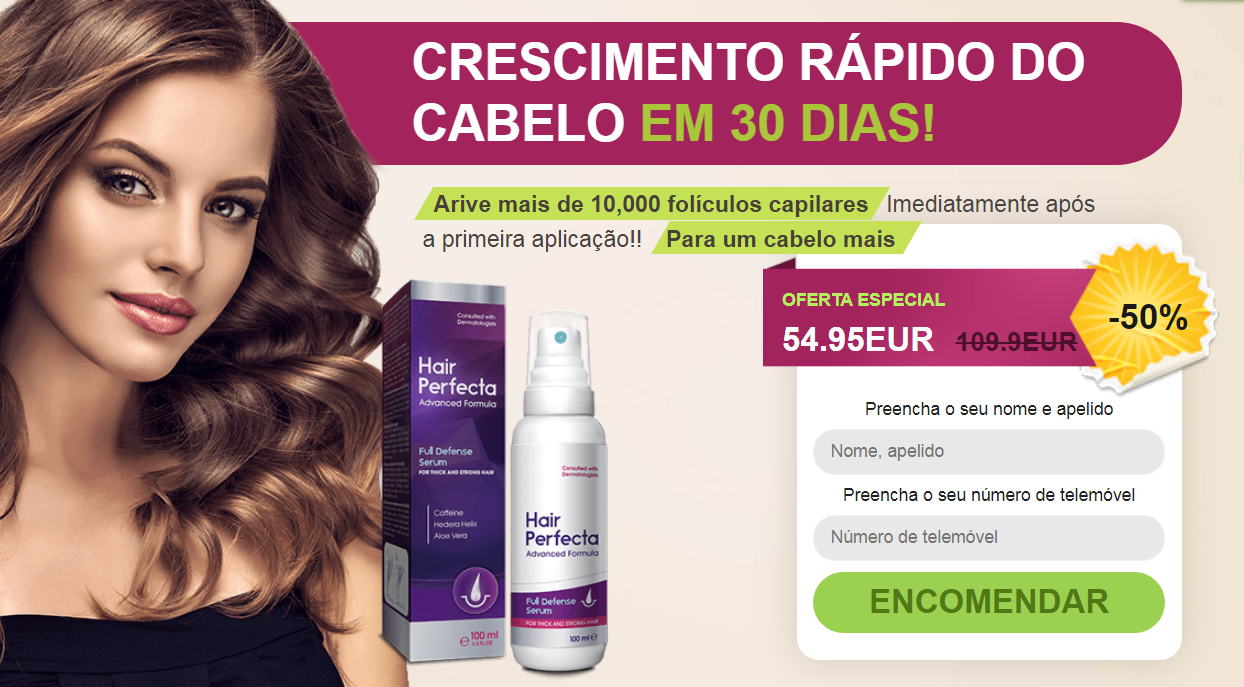 HairPerfecta : Sérum, Avaliações, Preço, funciona, Original, Compra