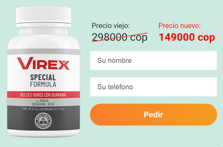 Virex : Cápsula, Reseñas, Precio, Ingredientes, Obras, Original, Comprar