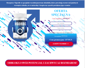 Vigordic: Tabletki, Opinie, Cena, kapsułki, skarga, Gdzie kupić, Skład