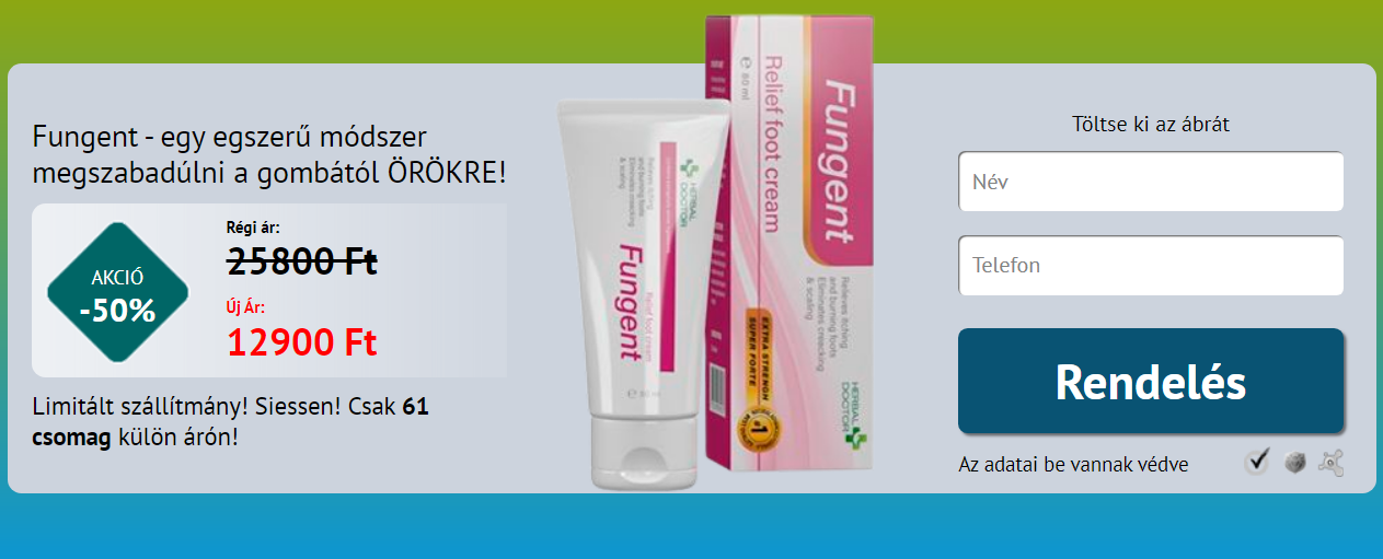 Fungent: Krém, Vélemények, Ár, Művek, Hozzávalók, Eredeti, megvesz