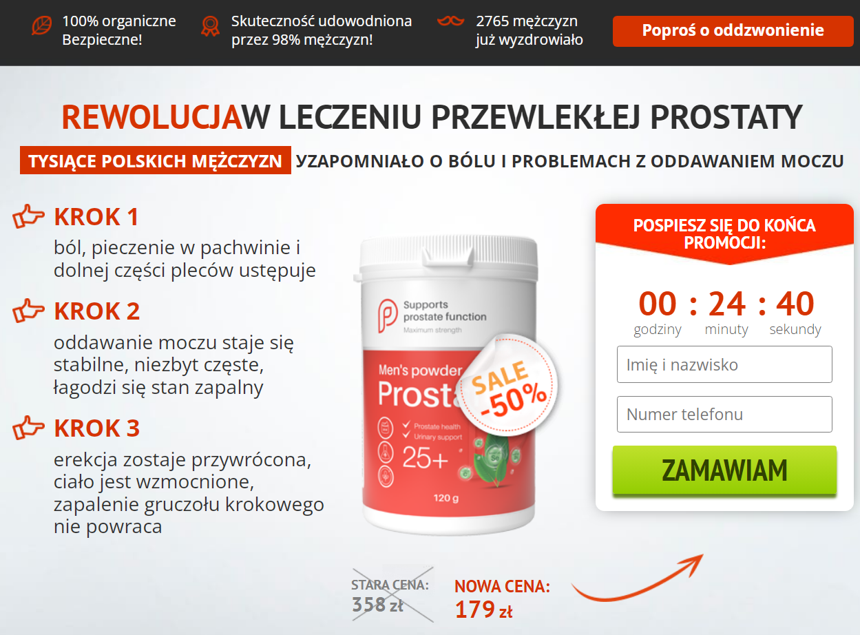 Prostanol : Suplement, Opinie, Cena, Korzyści , Skarga, Proszek, Skład