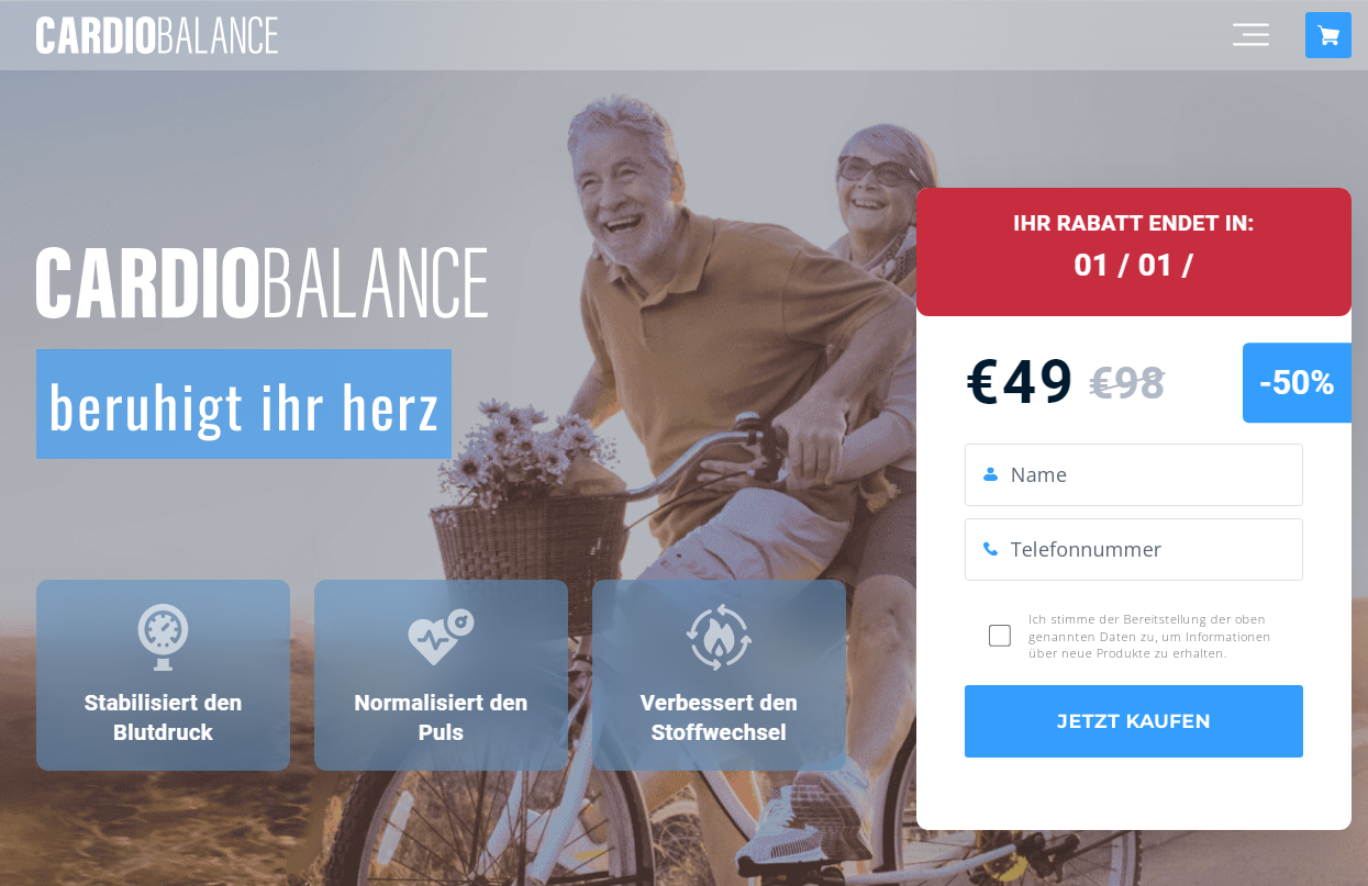 CardioBalance: Kapsel, Bewertungen, Preis, funktioniert, Zutaten,Kaufen