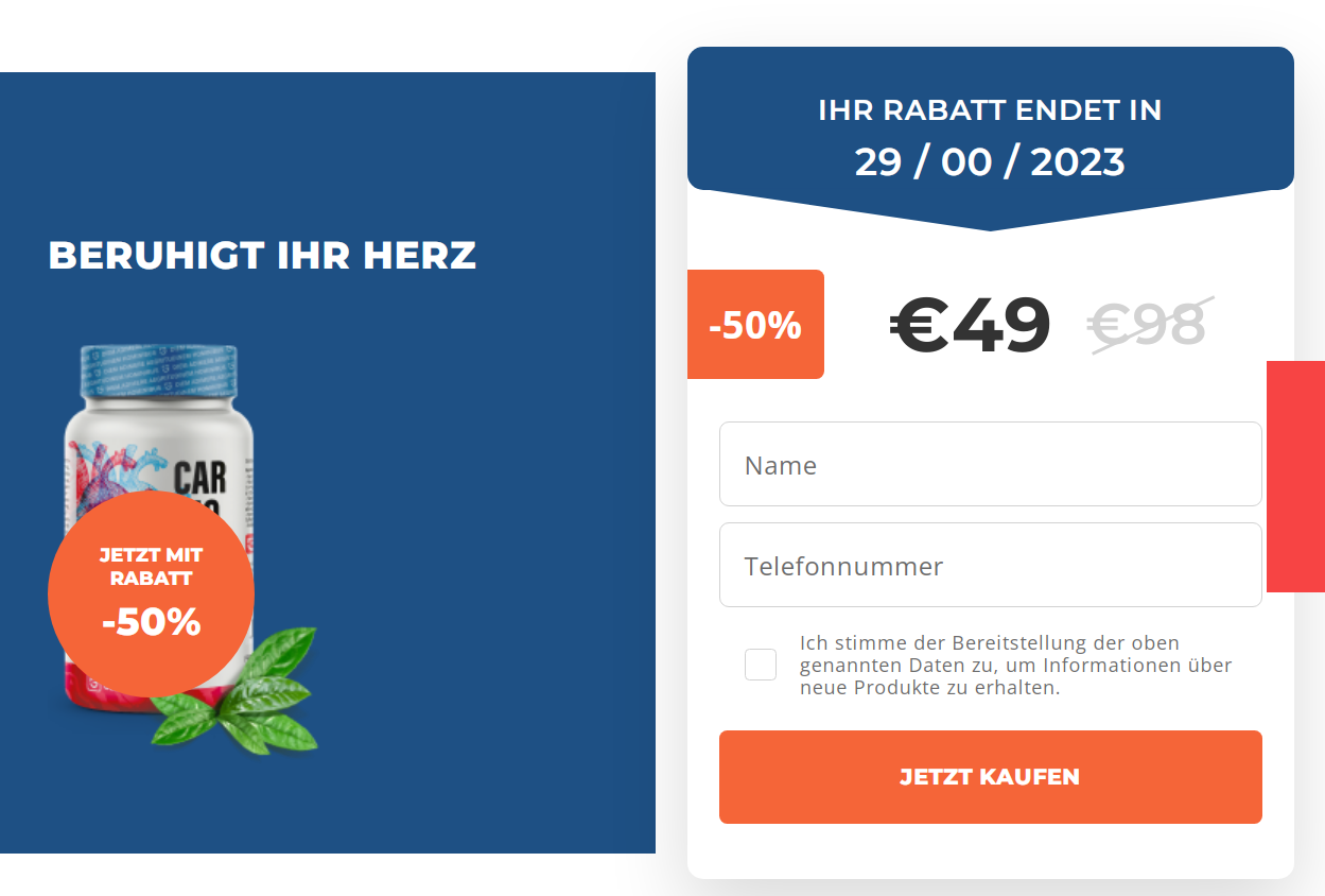 CardioBalance: Kapsel, Bewertungen, Preis, funktioniert, Zutaten,Kaufen