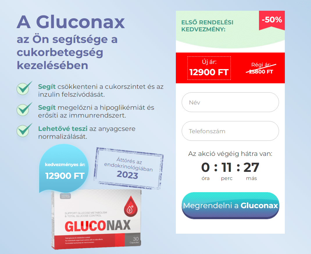 Gluconax : Biztonságos ? Diabetes kapszula vélemények-Ár- Hungary